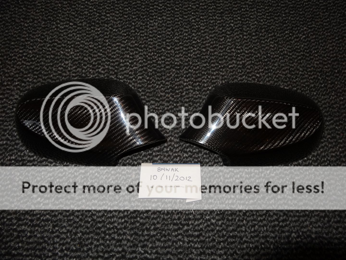 Genuine BMW Performance Carbon Fibre Mirrors (dumbo mirrors) | Baby BMW ...